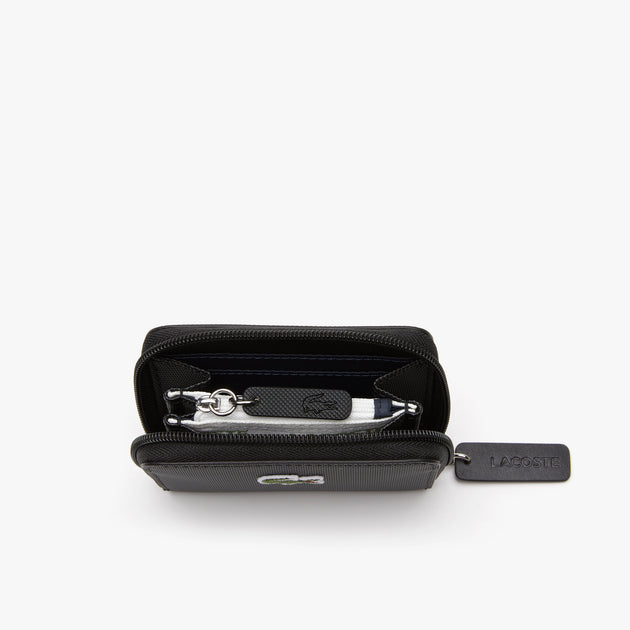 Petit Porte-Monnaie Zippé Femme LACOSTE Noir – Forum Des Sacs x La Maro